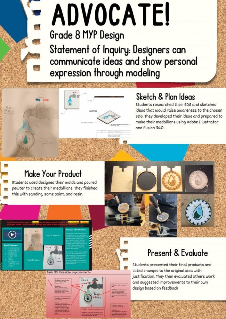 Grade 8 Design Project – KAUST Enrichment for Youth